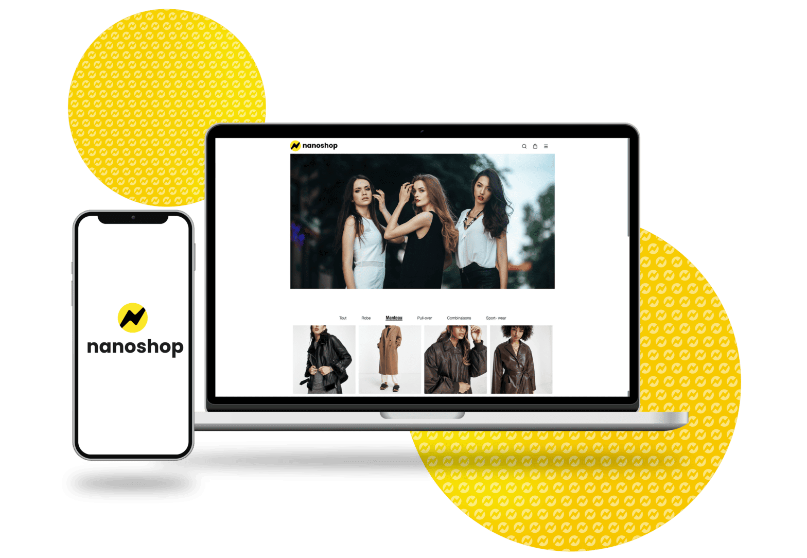Nanoshop – La vente en ligne au creux de votre main